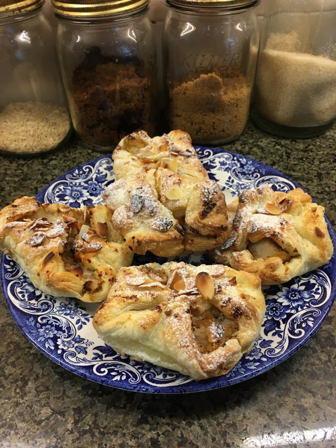 Pear and Almond Pastries- family favourite recipes | Bramble Garden
