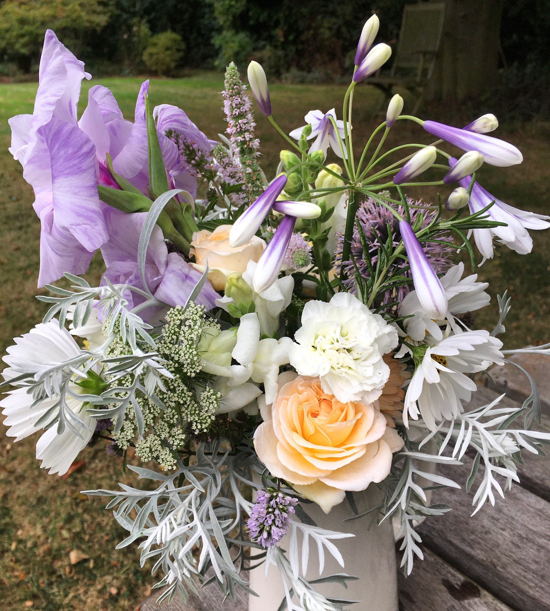 Flowers from my garden for the Queen, and my mother-in-law Joan ...